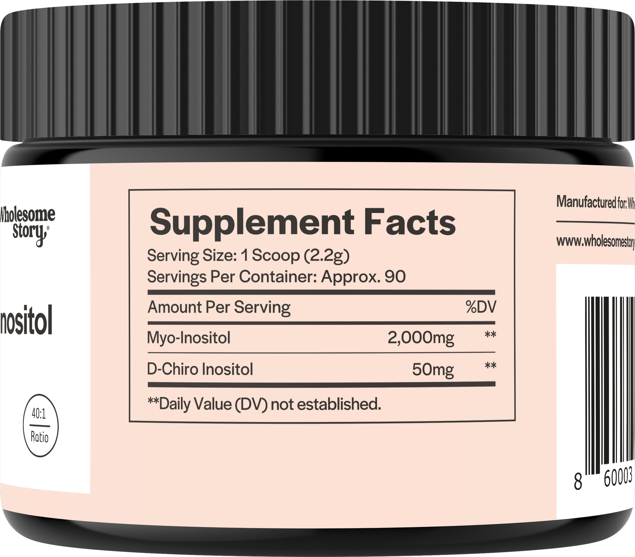 Myo-Inositol & D-Chiro Inositol Powder – Wholesome Story