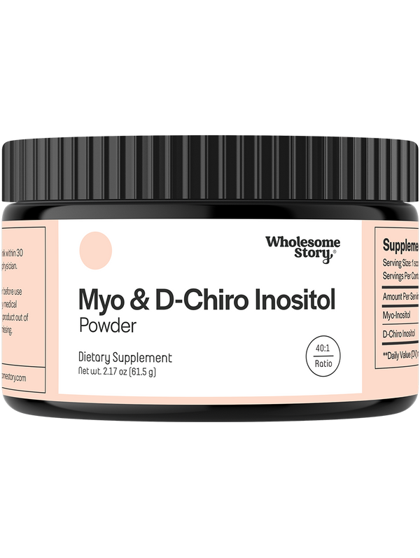 Myo-Inositol & D-Chiro Inositol Powder – Wholesome Story